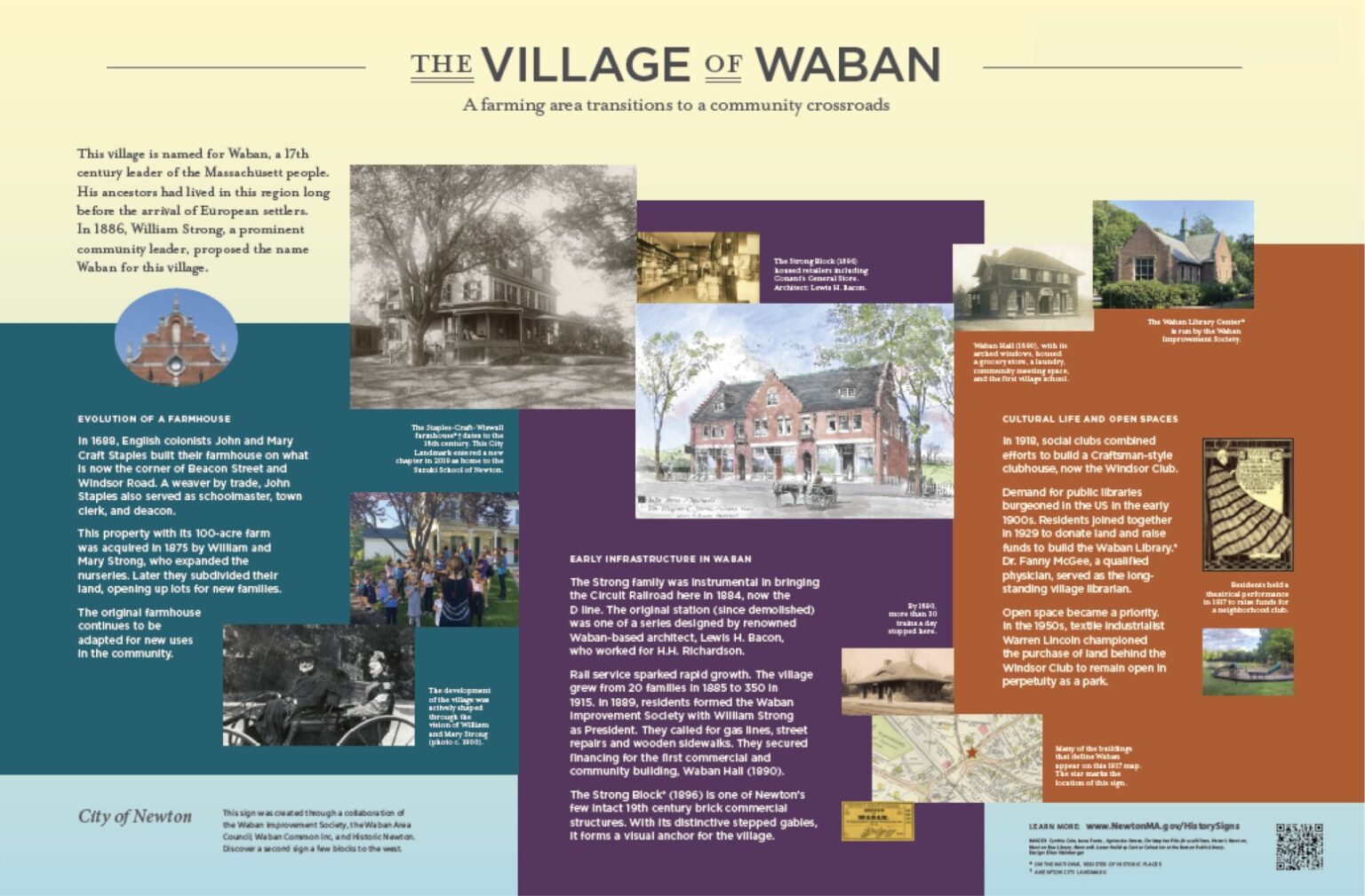 Historic Newton and Waban Interpretive Signs - Fig City News