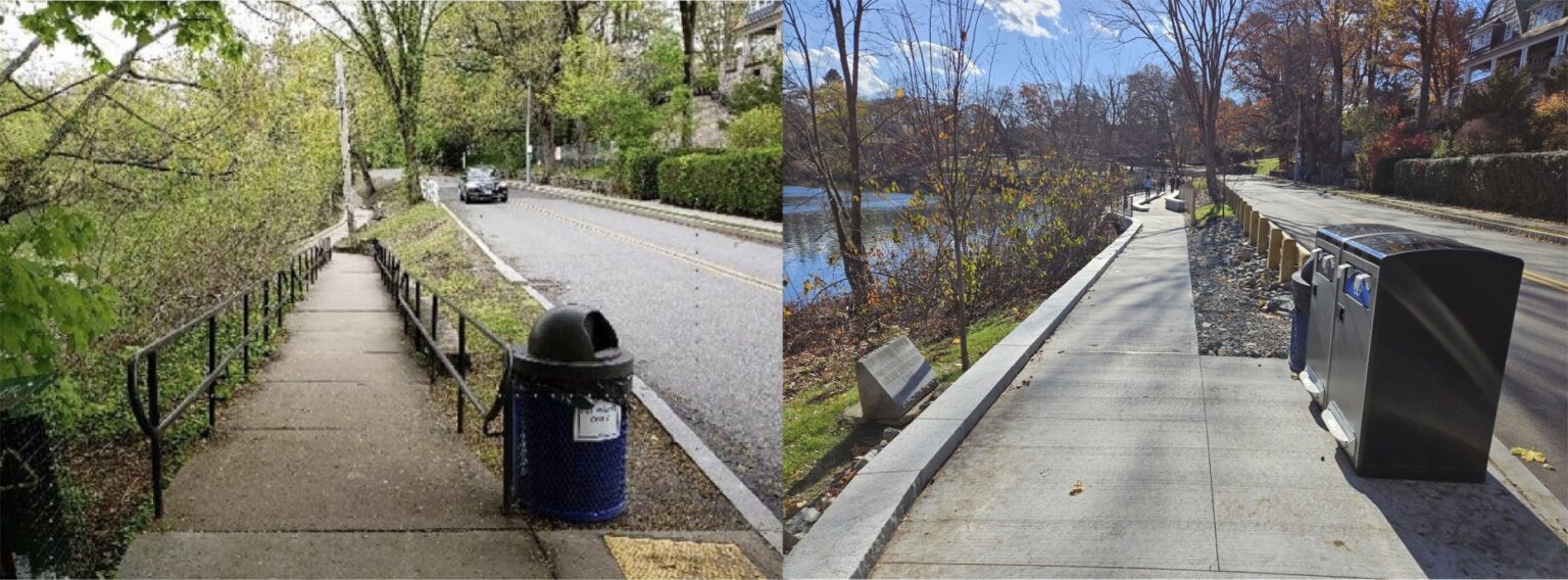 Ribbon-cutting marks completion of Levingston Cove shoreline project at ...