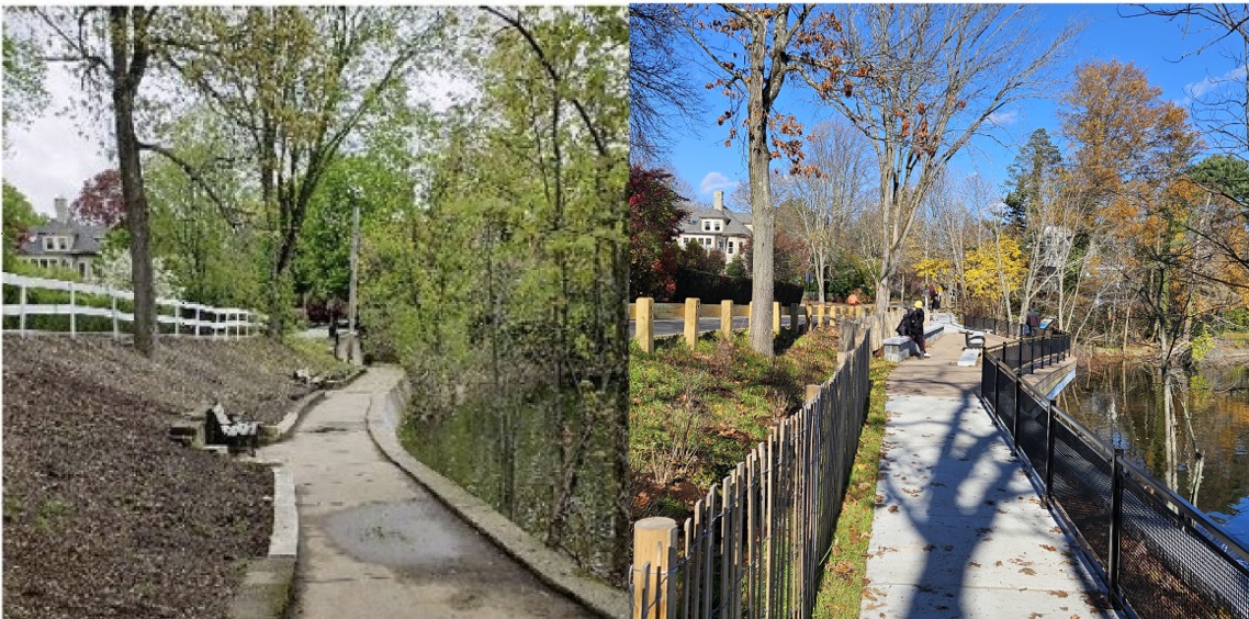 Ribbon-cutting marks completion of Levingston Cove shoreline project at ...