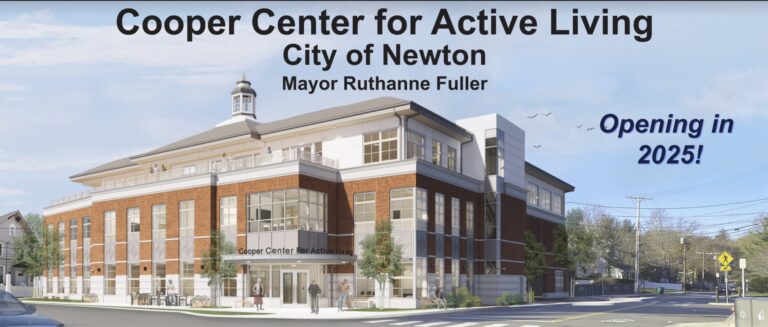 Groundbreaking for Cooper Center for Active Living - named for Newton's ...