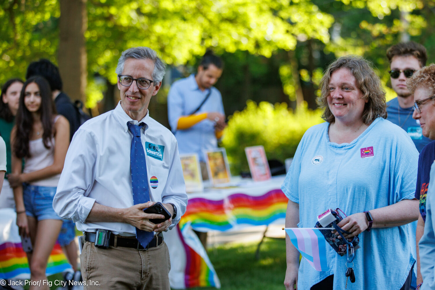 Pride Flag Raising Ceremony (slide show) - Fig City News