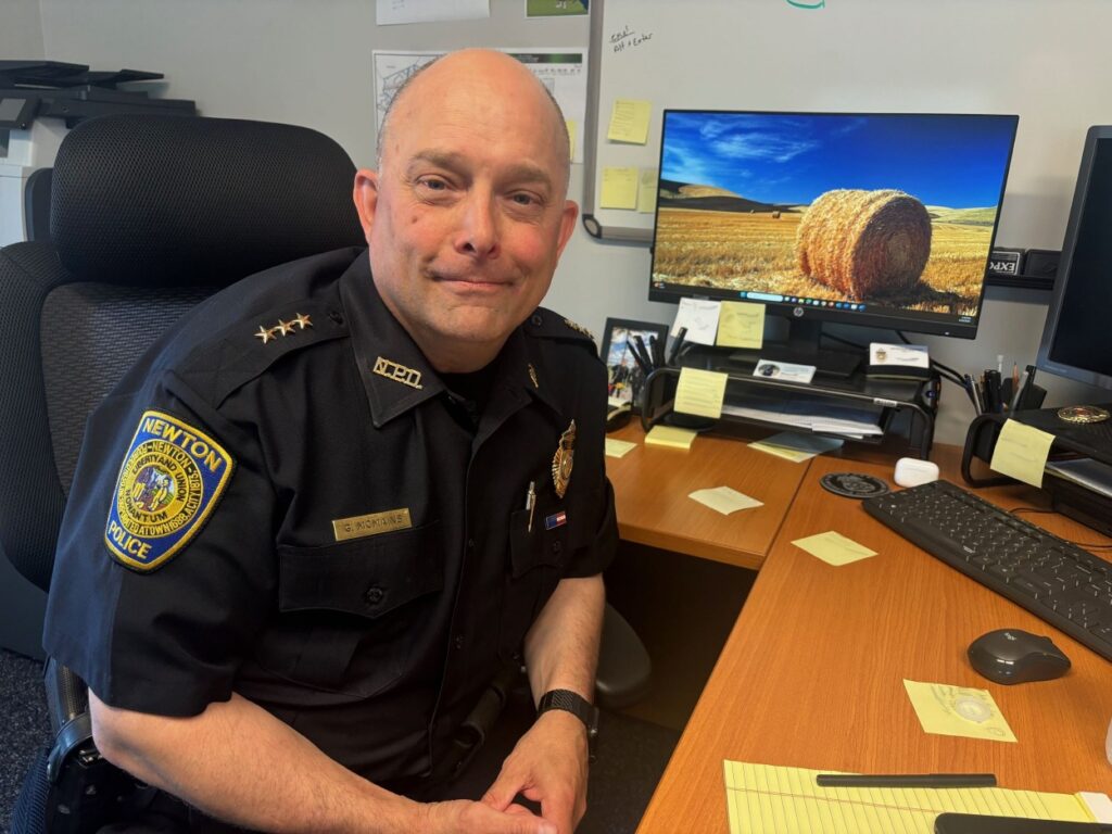 Newton Police Chief George McMains retires - Fig City News