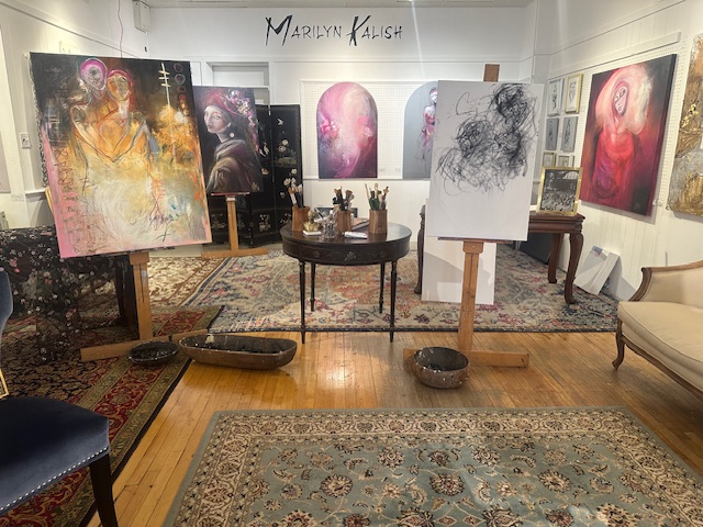 Artist Marilyn Kalish opens West Newton Gallery – Fig City News