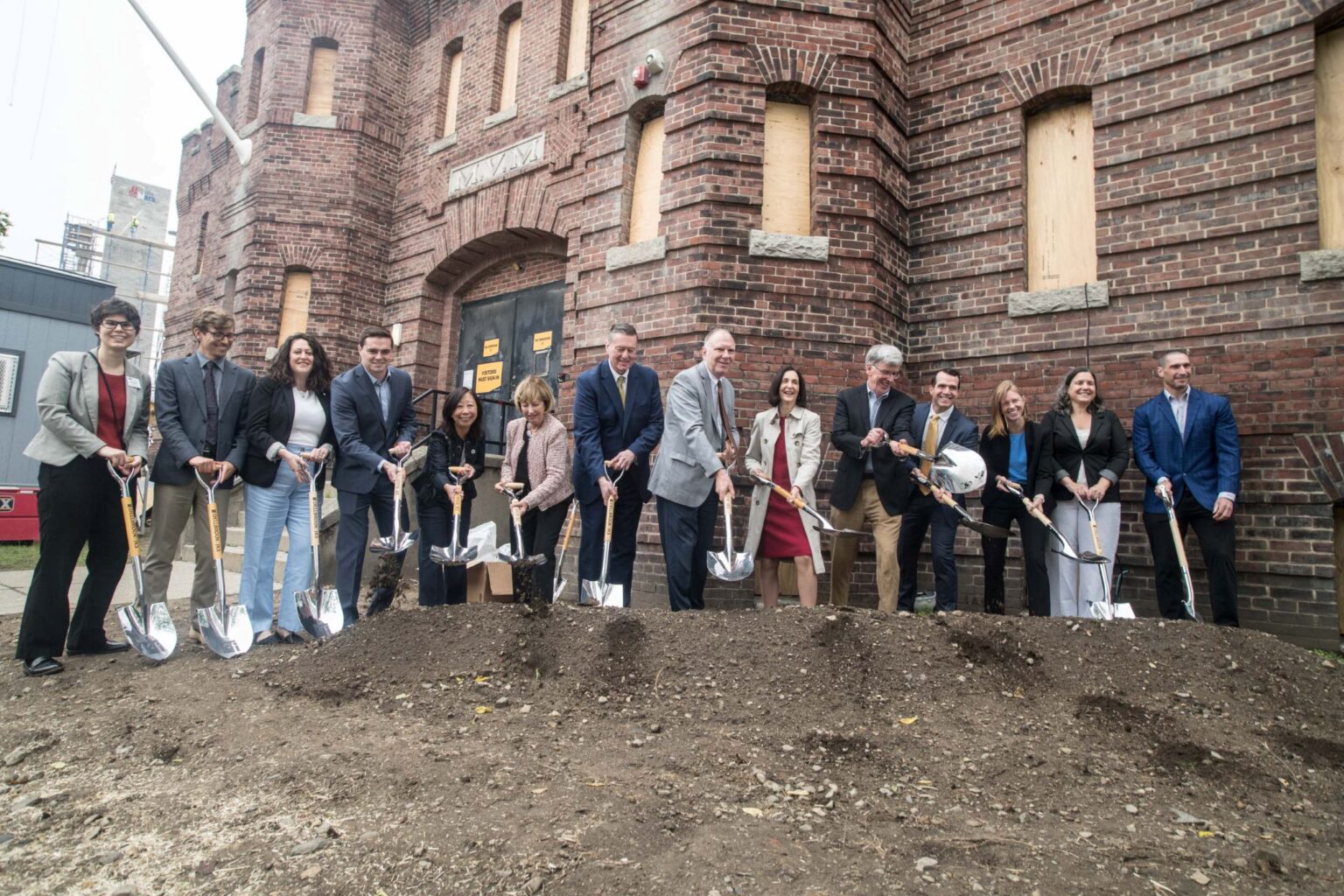 Breaking new ground: Newton begins to transform West Newton Armory into ...