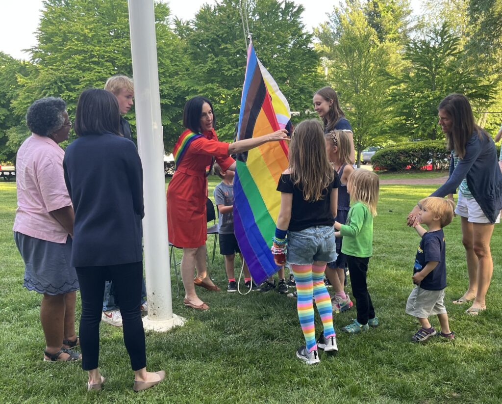 Unity and caring at Newton Pride flag-raising ceremony – Fig City News