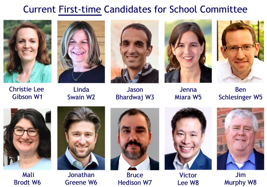 More School Committee candidates: At least ten 1st-time candidates ...