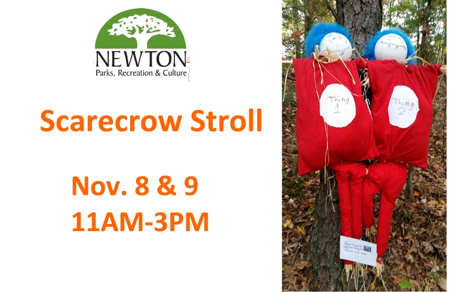 Parks, Recreation & Culture: Scarecrow Stroll, Nov. 8-9 – Fig City News